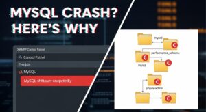 Fix XAMPP MySQL Error: MySQL Shutdown Unexpectedly Solved - Apex Byte